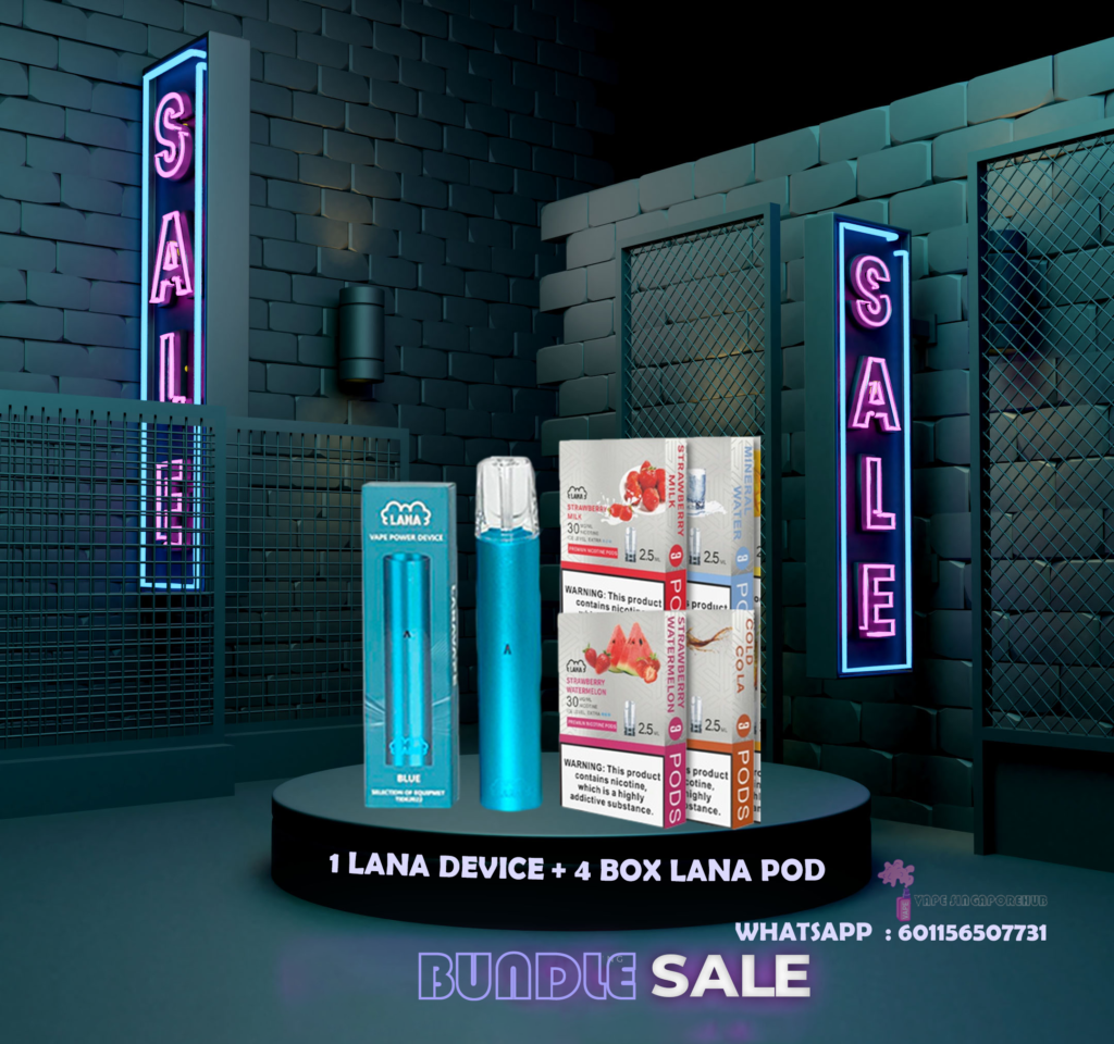 1 LANA DEVICE + 4 BOX LANA POD - LANA SG - LANA BUNDLE
