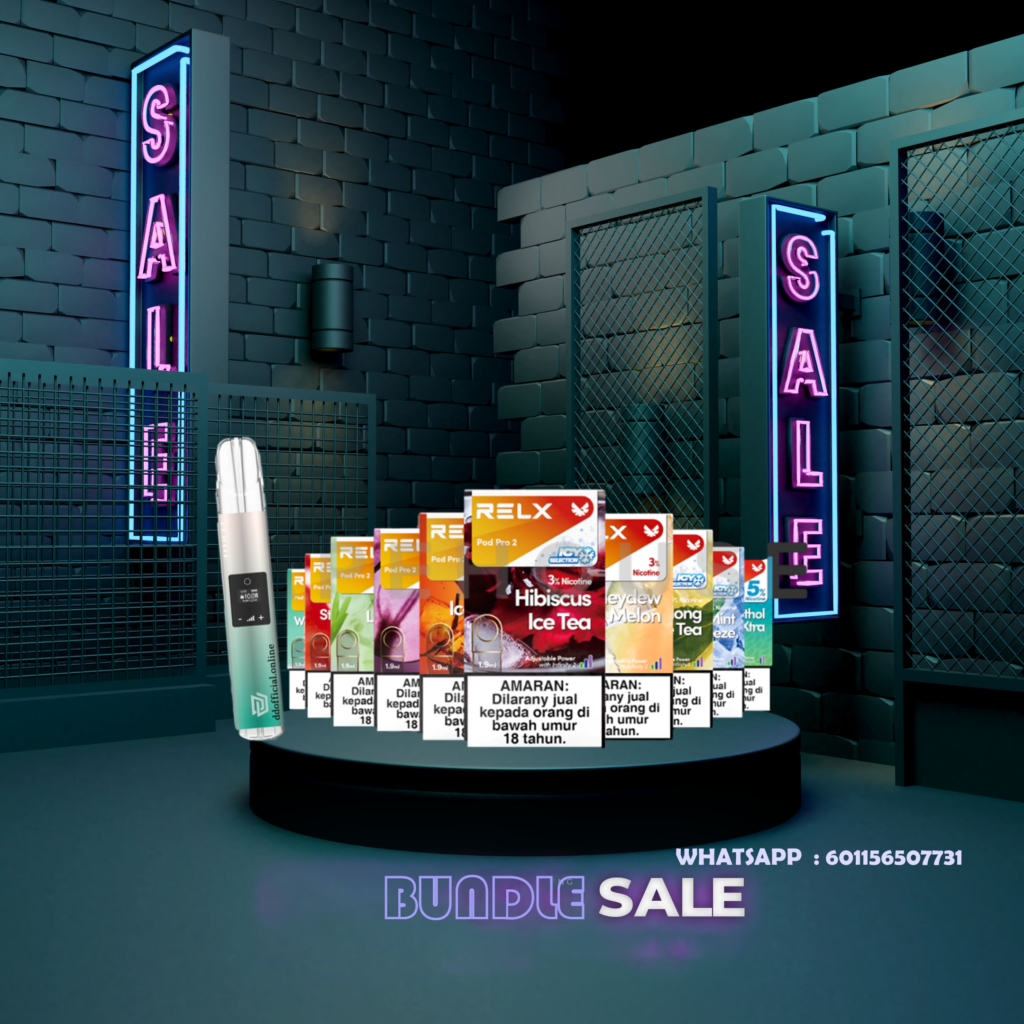 1XDD HTOUCH DEVICE + 5X RELX INFINITY POD - RELX INFINITY POD